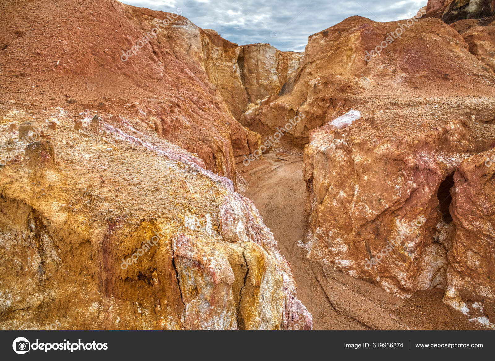 Soil Mining Causes Soil Erosion Land — Stock Photo © sweemingyoung ...