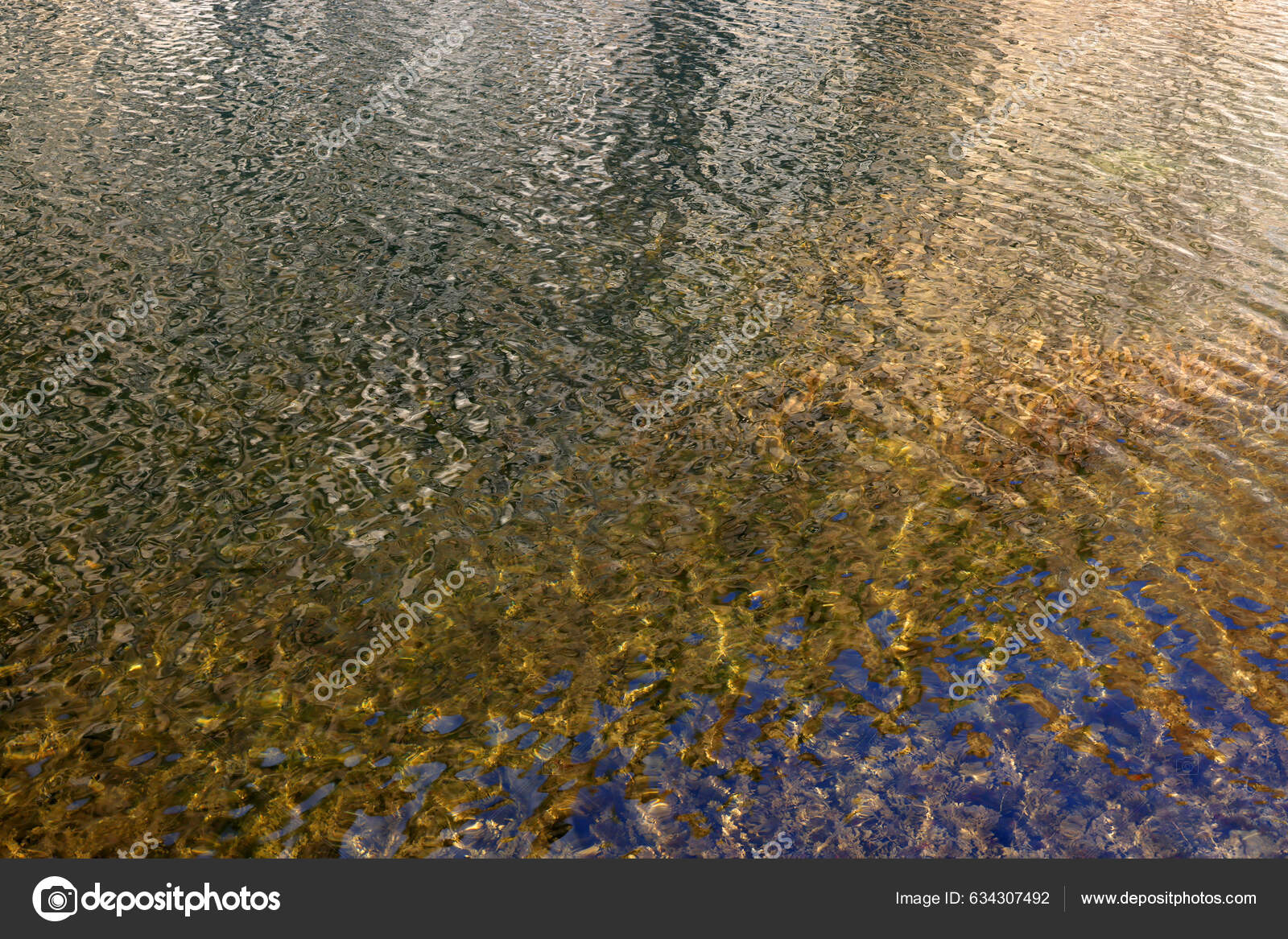 Natural Water Background Ripple Water Surface Close Still Water Surface ...