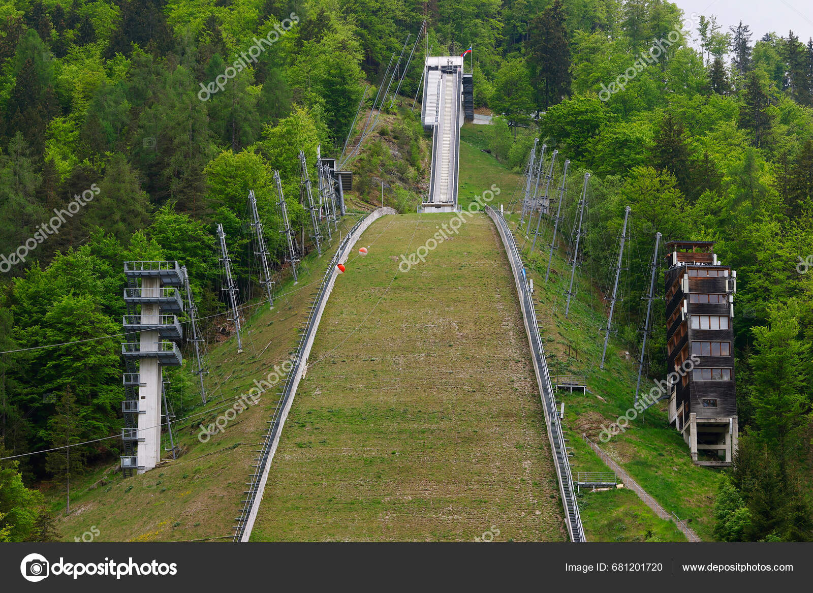 Planica Ski Jumping Hills Summer Planica Nordic Centre Julian Alps ...