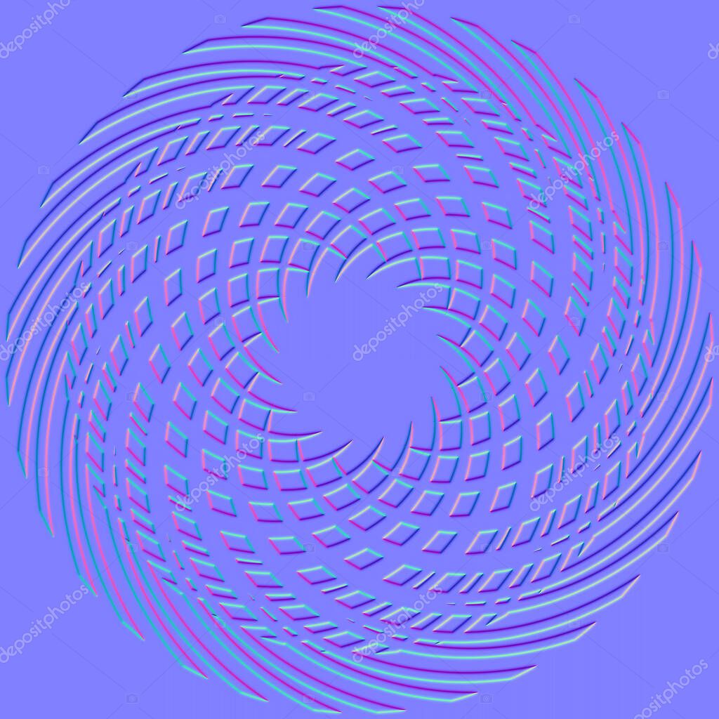 abstract lines texture , Normal map for bump map texture 3d shaders and ...