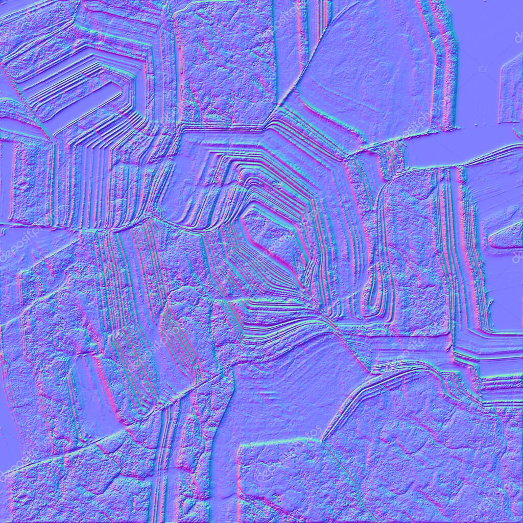 Abstract lines, Normal map texture,for bump map texture 3d shaders and ...