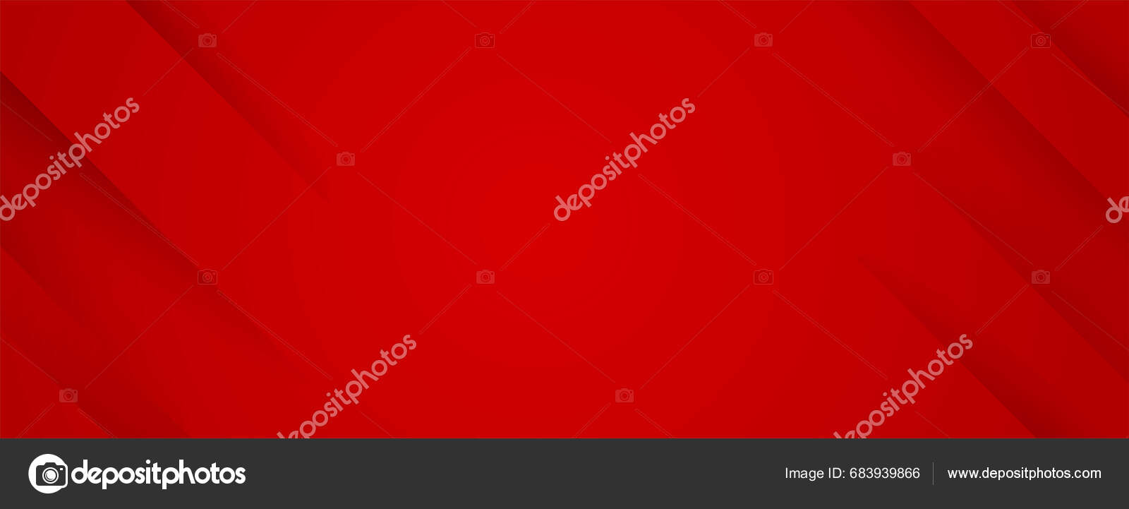 Christmas Abstract Background Red Paper Layer Illustration Horizontal ...
