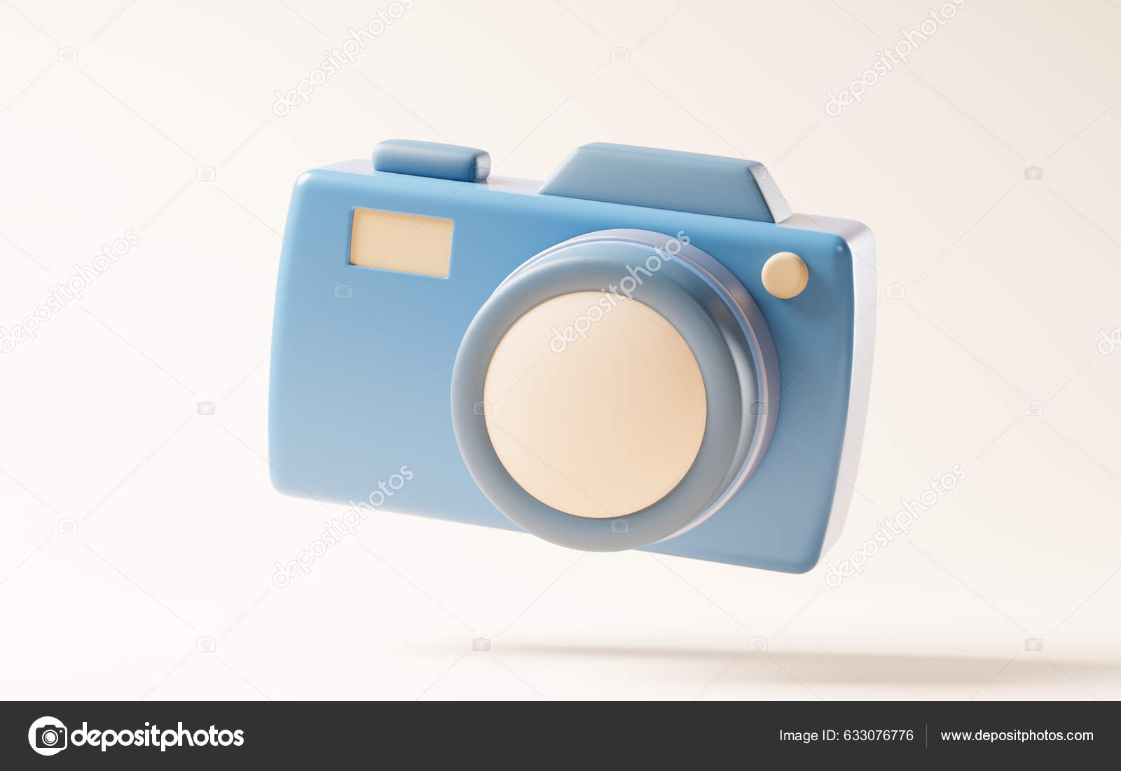 Cartoon Style Camera Rendering Digital Drawing — Stock Photo © vinkfan ...