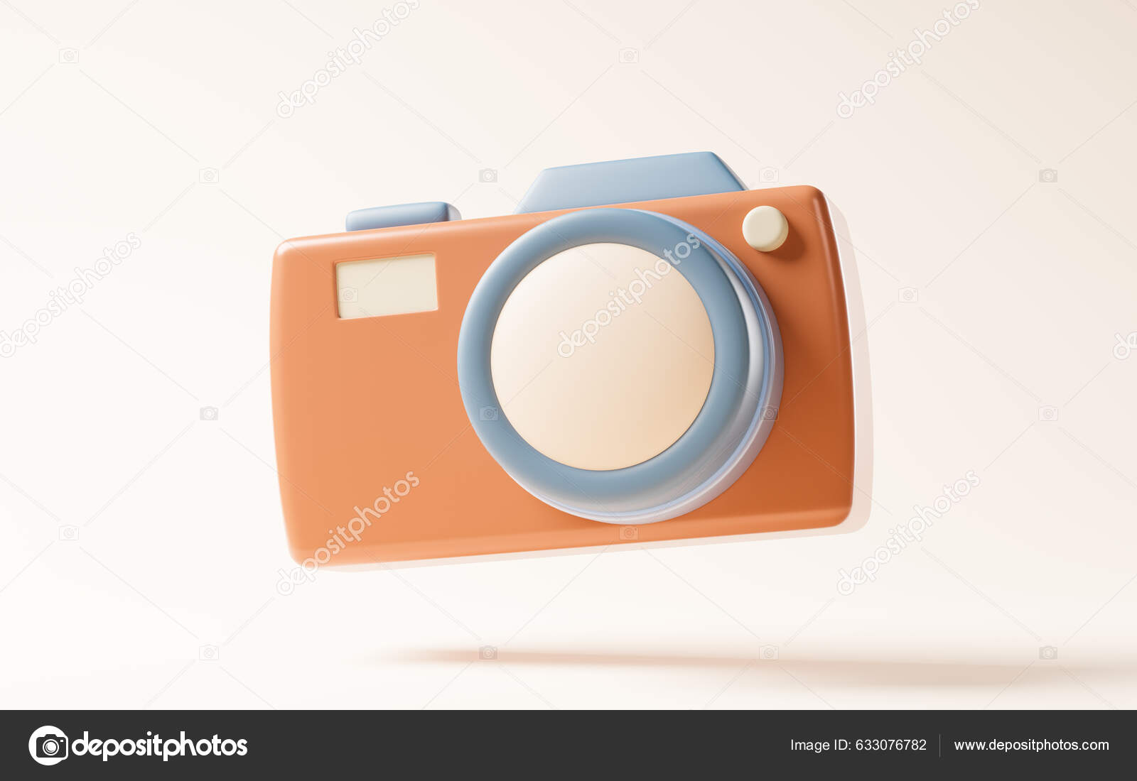 Cartoon Style Camera Rendering Digital Drawing — Stock Photo © vinkfan ...
