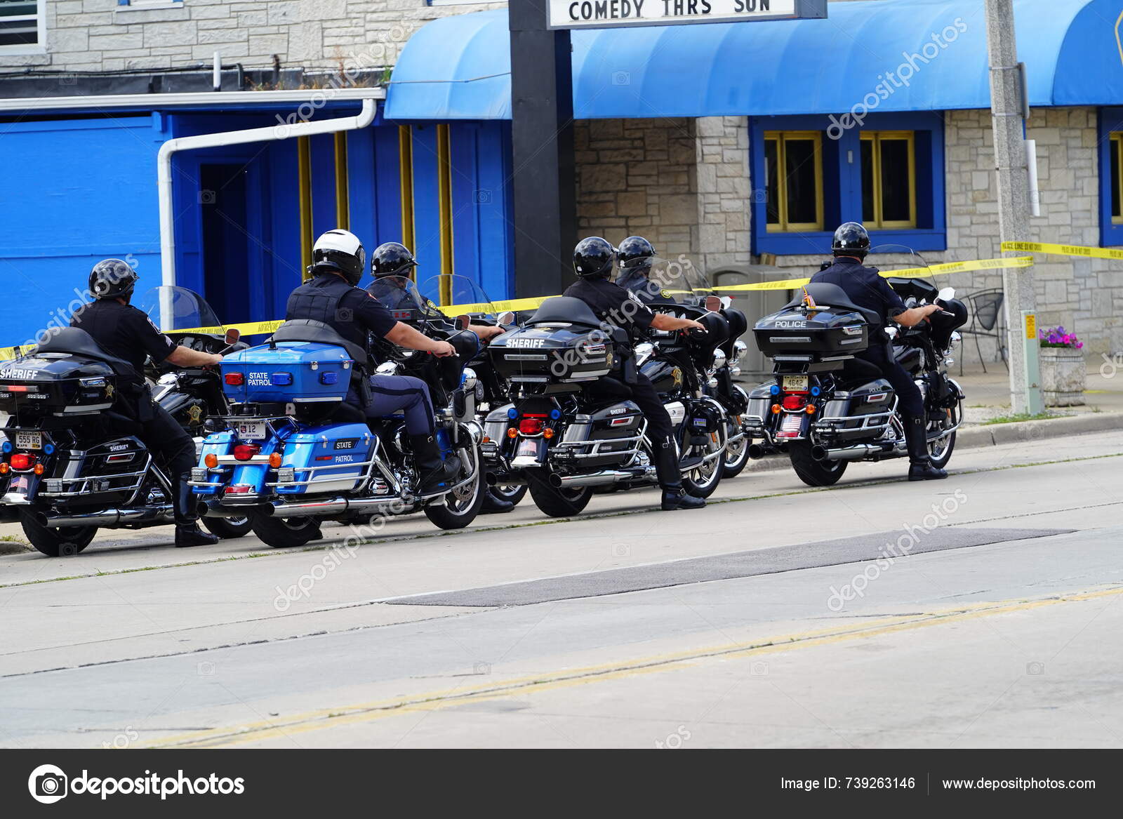 Milwaukee Wisconsin Usa August 16Th 2024 Local Police Secret Service ...