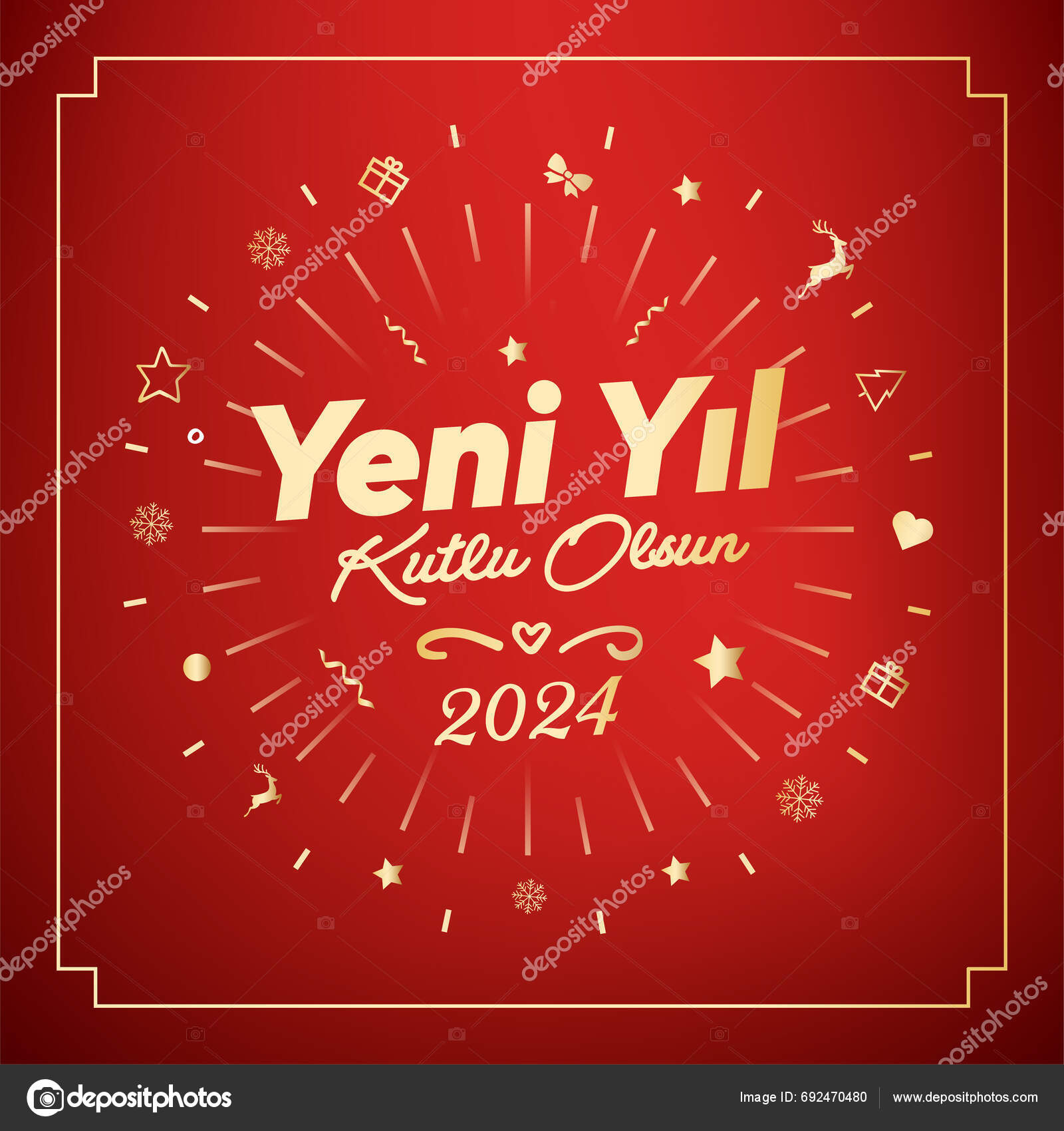 Yeni Yil Mutlu Yillar 2024 2025 Tebrik Karti Translation Merry Stock ... Yeni Yil Mutlu Yillar 2024 2025 Tebrik Karti Translation Merry Stock ...
