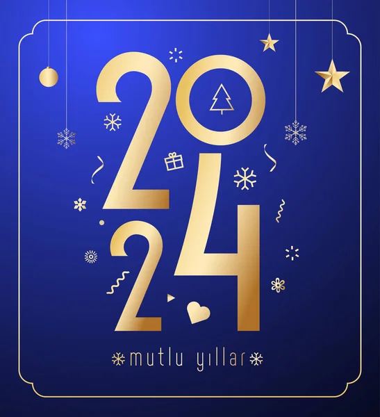 Yeni Yil Mutlu Yillar 2024 2025 Tebrik Karti Translation Merry Stock ... Yeni Yil Mutlu Yillar 2024 2025 Tebrik Karti Translation Merry Stock ...