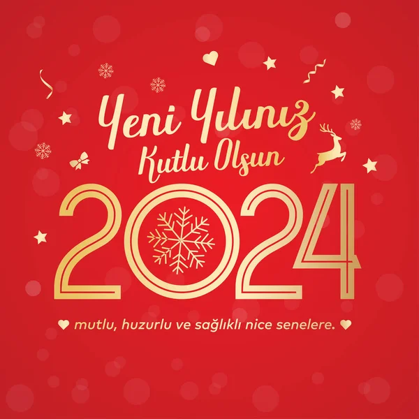 Yeni Yil Mutlu Yillar 2024 2025 Tebrik Karti Translation Merry Stock ... Yeni Yil Mutlu Yillar 2024 2025 Tebrik Karti Translation Merry Stock ...