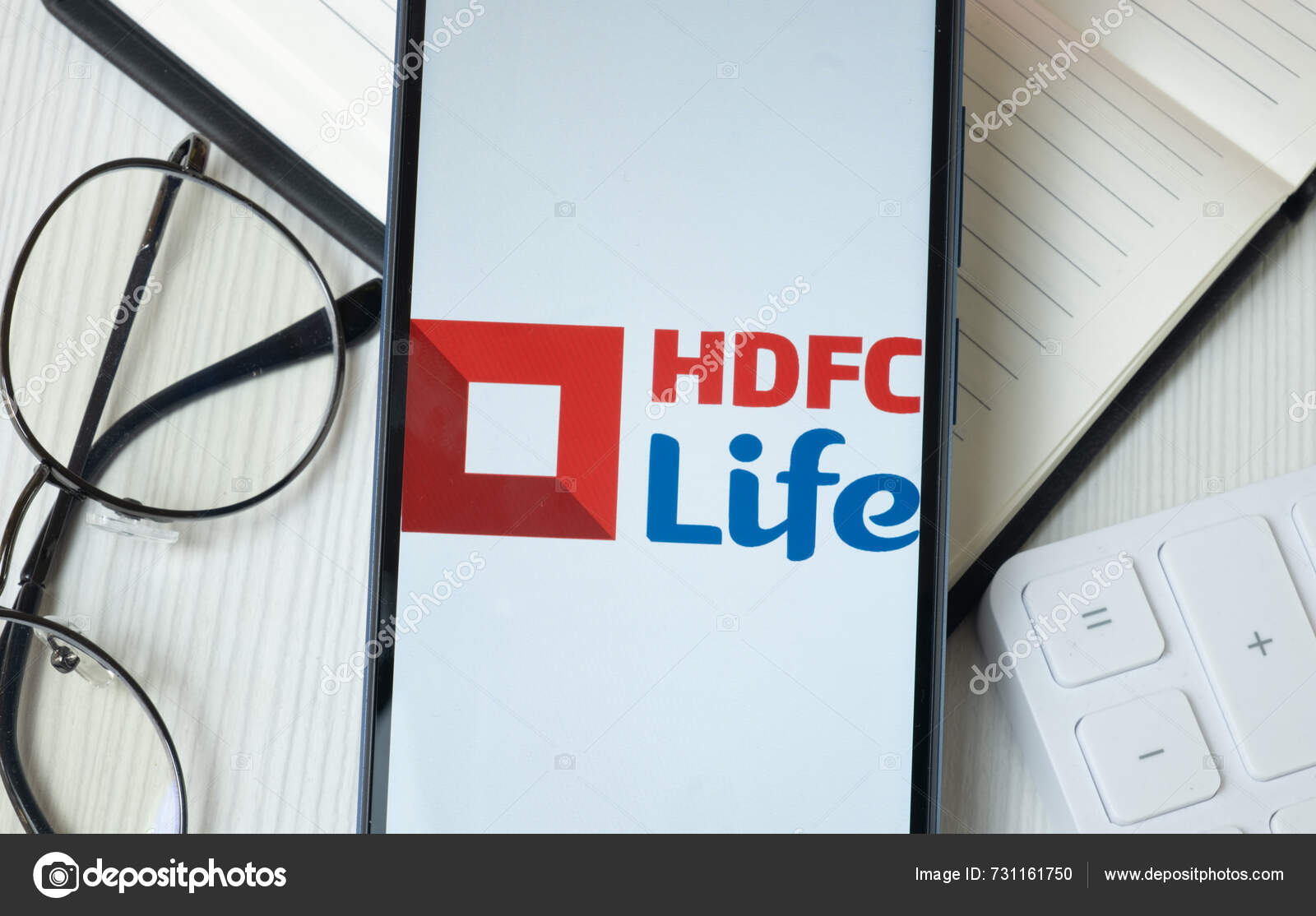 New York Usa June 2024 Hdfc Life Logo Phone Screen — Stock Editorial ...
