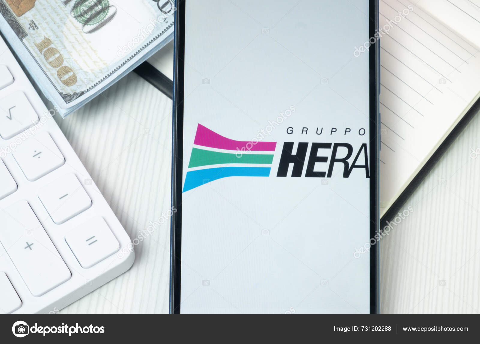 New York Usa June 2024 Hera Group Logo Phone Screen — Stock Editorial Photo © postmodernstudio ...