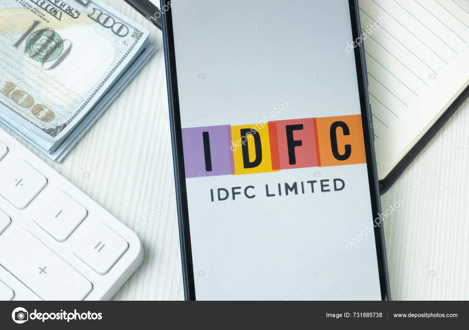 New York Usa June 2024 Idfc Logo Phone Screen Company — Stock Editorial ...