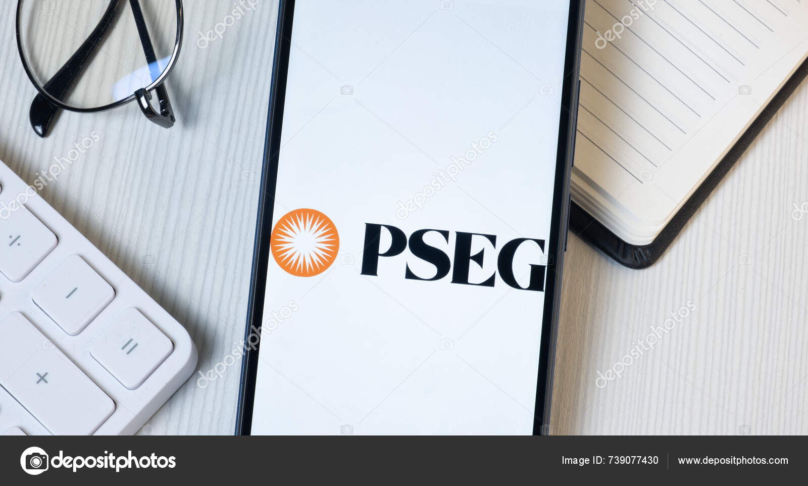 New York Usa June 2024 Public Service Enterprise Logo Phone — Stock ...