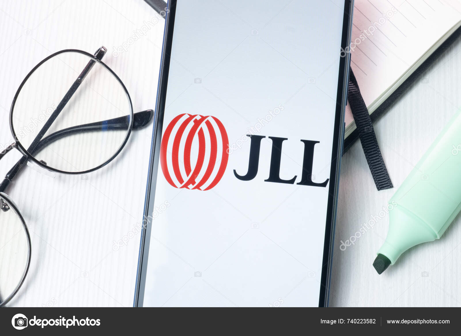 New York Usa August 2024 Jones Lang Lasalle Jll Logo — Stock Editorial ...