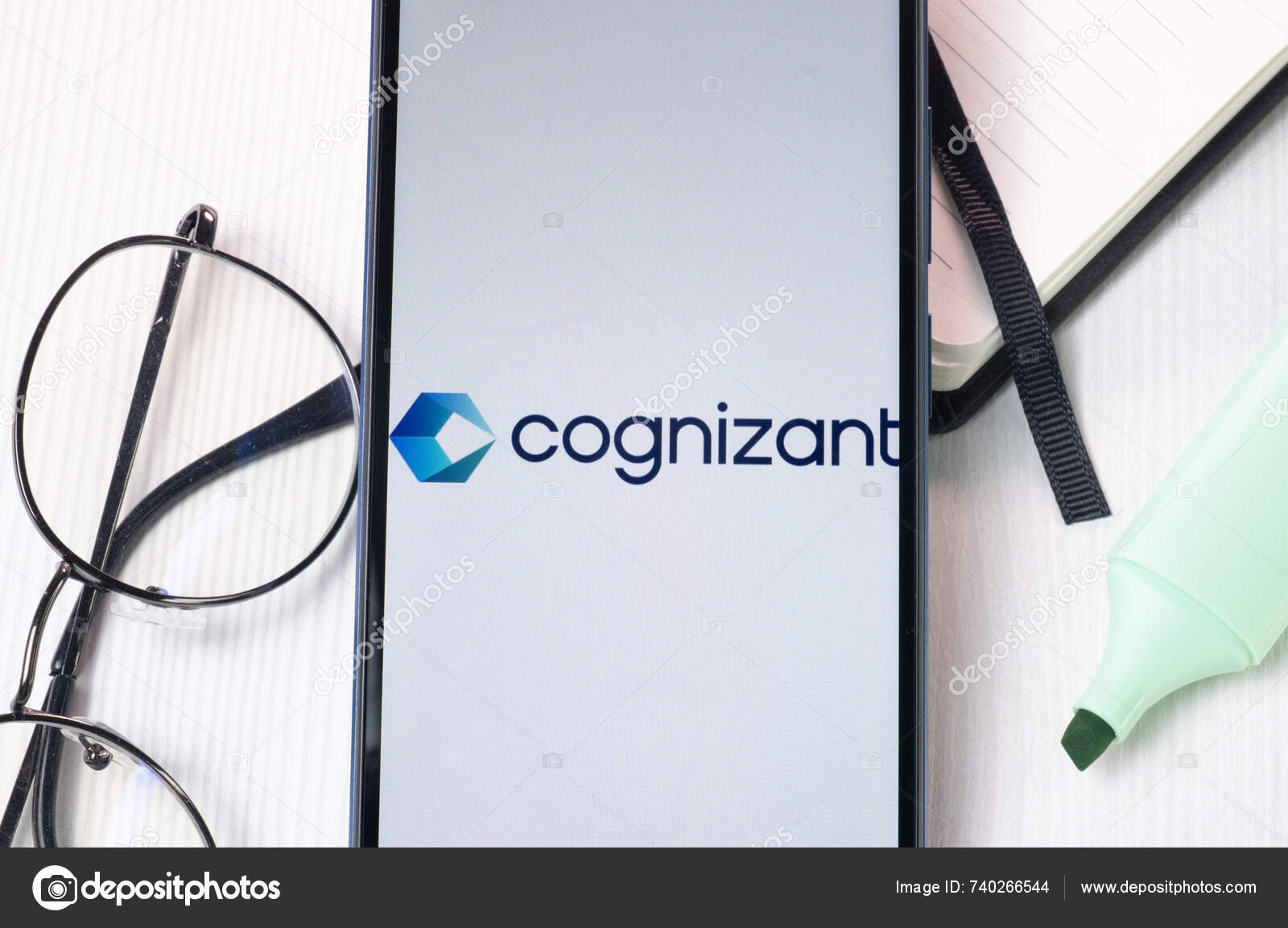 New York Usa August 2024 Cognizant Technology Solutions Logo Phone ...