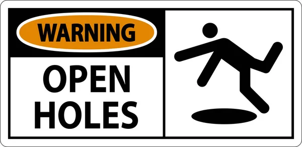 4,538,190 Open hole warning sign Vector Images | Depositphotos