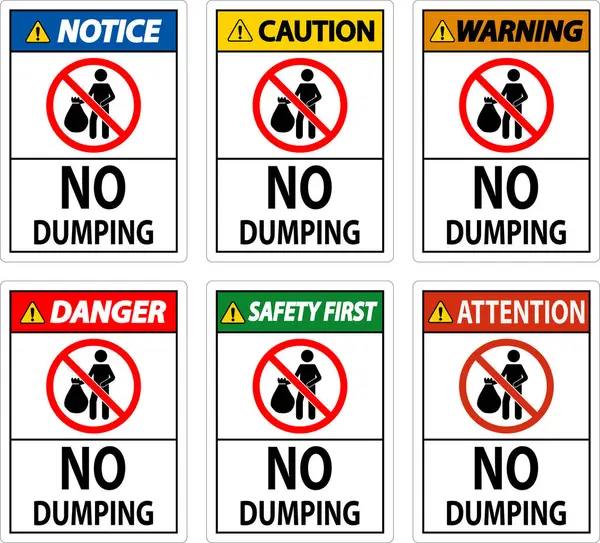 Symbol Dumping Sign Stock Vector by ©Seetwo 693399962