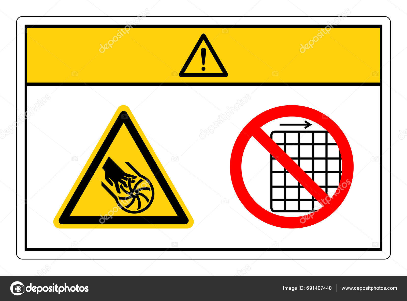 Caution Cutting Fingers Impeller Blade Remove Guard Symbol Sign Vector ... Caution Cutting Fingers Impeller Blade Remove Guard Symbol Sign Vector ...