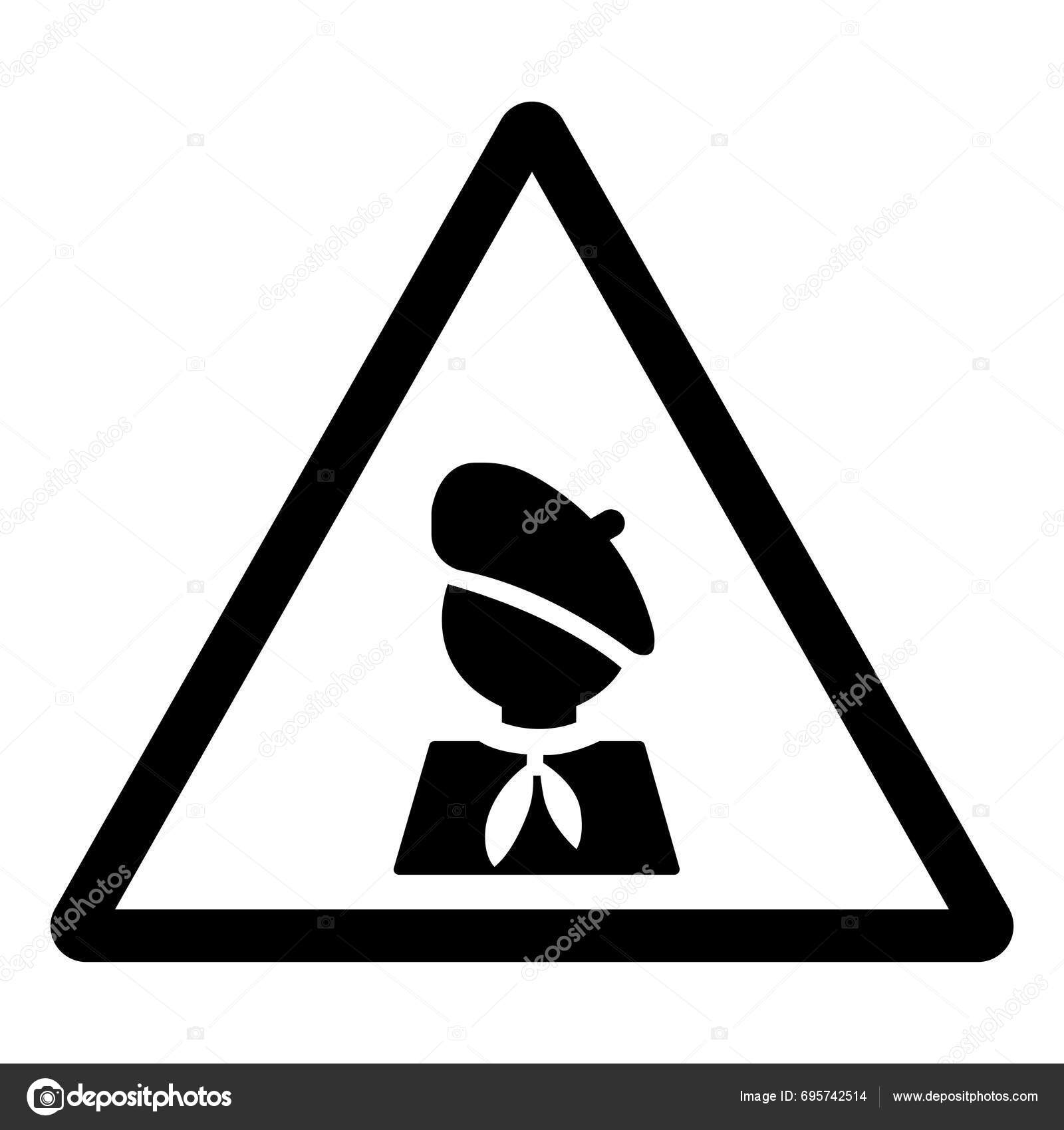 Painter Symbol Sign Vector Illustration Isolate White Background Label ...