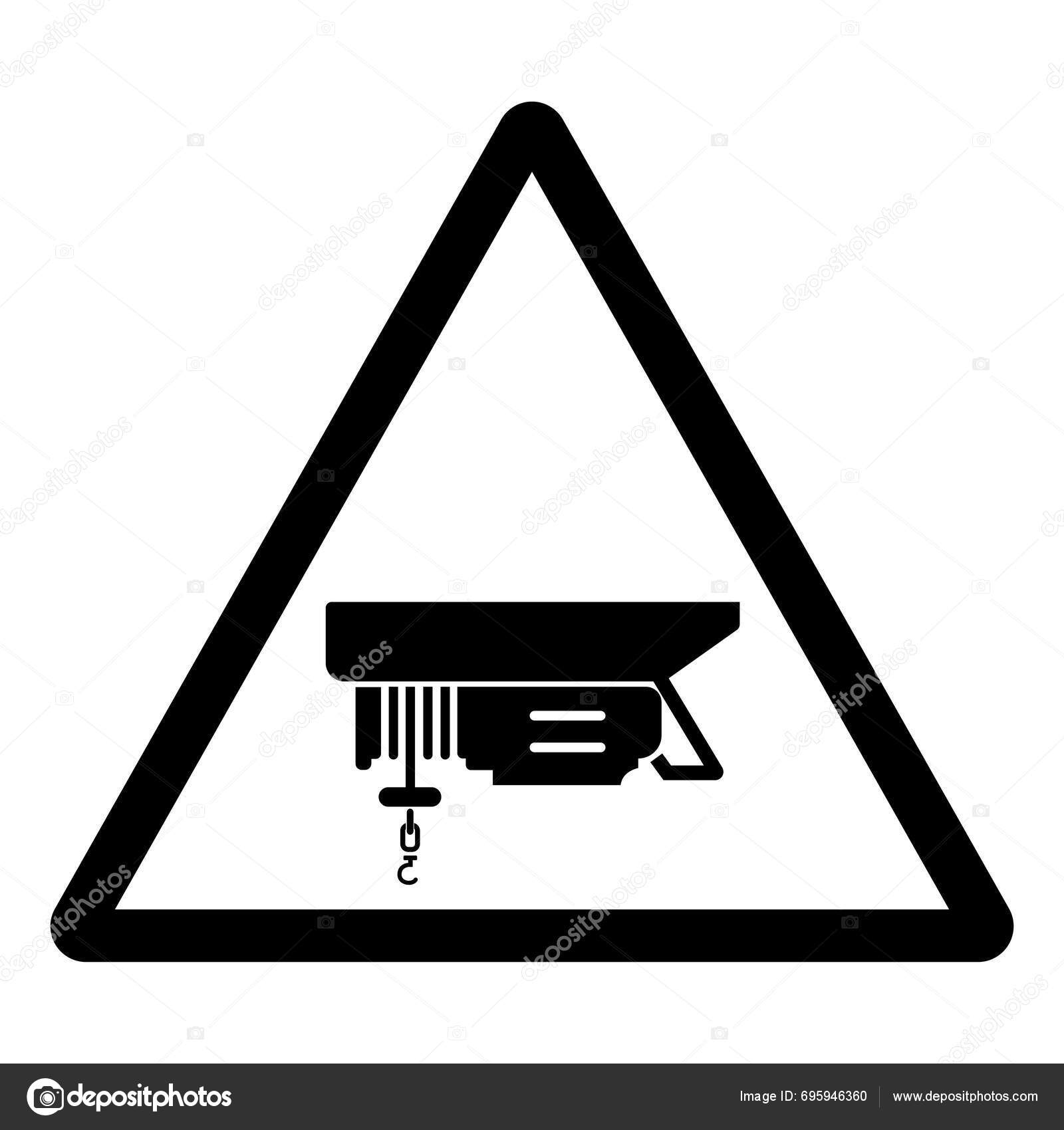 Hoist Symbol Sign Vector Illustration Isolate White Background Label ...