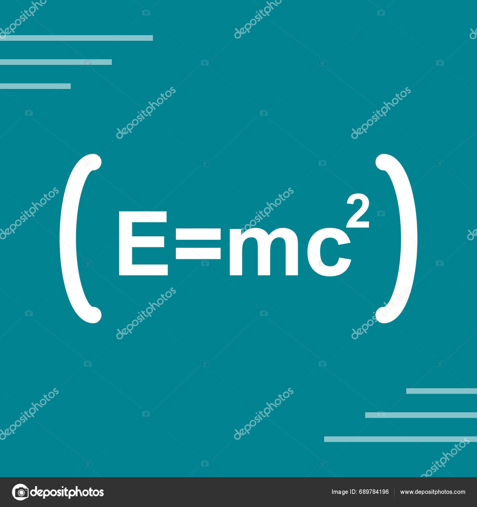 Mathematical Formulas Green Background Vector Illustration Stock Vector ...