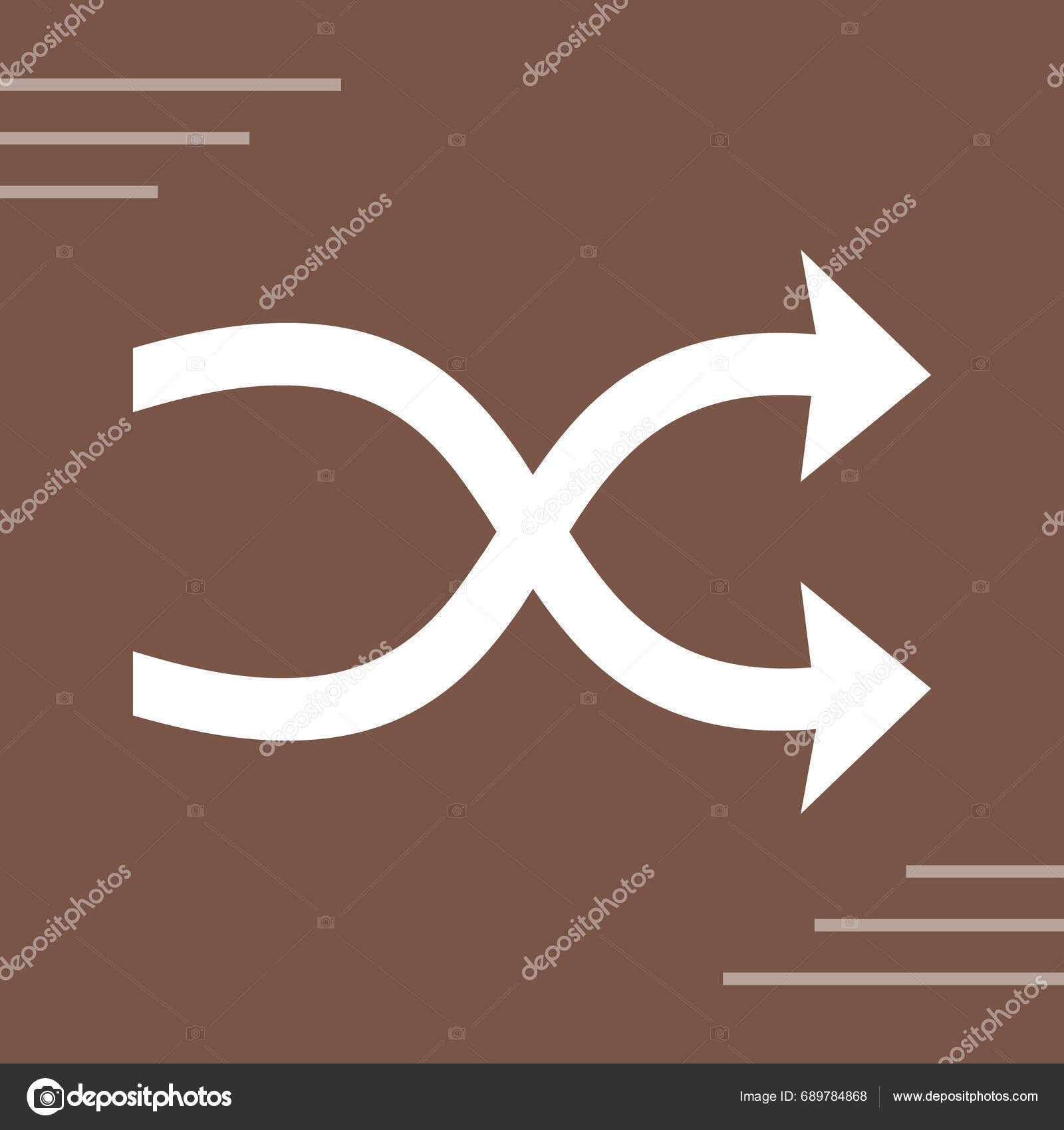 Unique Infinity Symbol Icon Stock Vector by ©GraphicNehar 689784868
