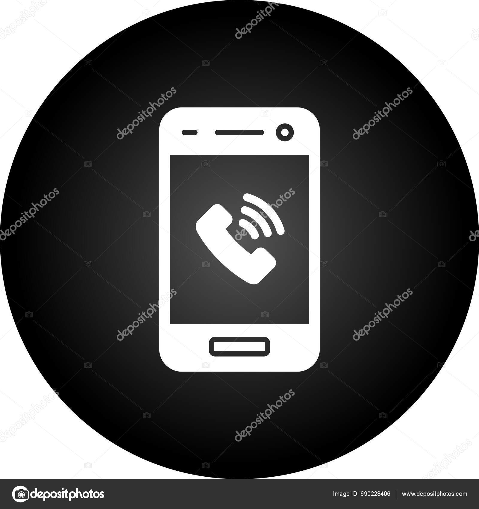 Mobile Phone Icon Phone Sign Vector Stock Vector by ©GraphicNehar 690228406