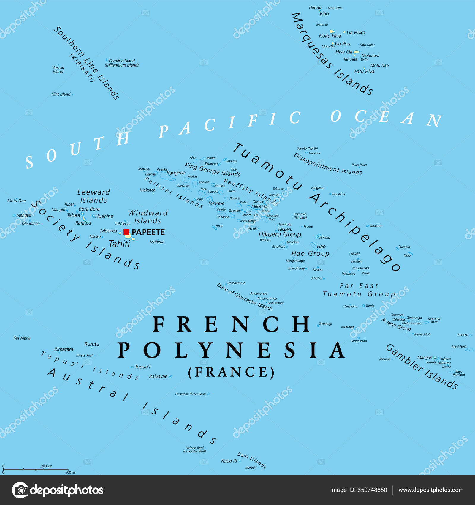 French Polynesia South Pacific Map South Pacific Islands Solomon