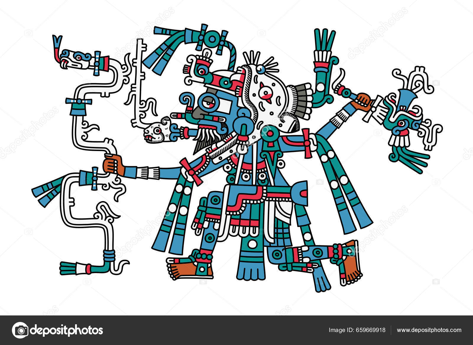 Dio Azteco Dell'acqua