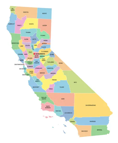 California State Road Map Printable Rand McNally California State Map