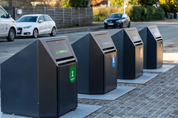 Copenhagen, Denmark Modern and clean garbage collection, sorting and ...