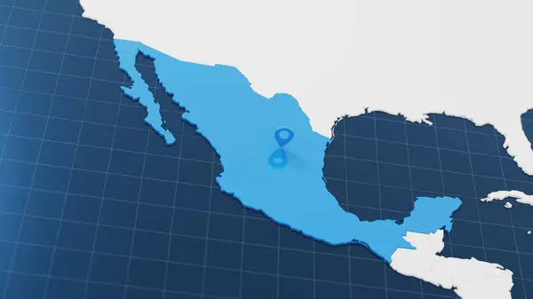 Imágenes de Pin mapa mexico libres de derechos | Depositphotos