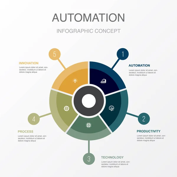 17,487,176 Automation infographics Vector Images | Depositphotos