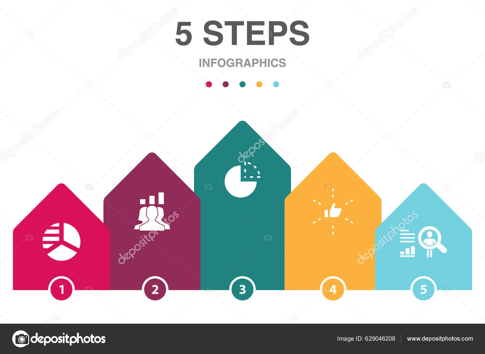 Market Segmentation Demography Segment Benefit Behavior Icons ...