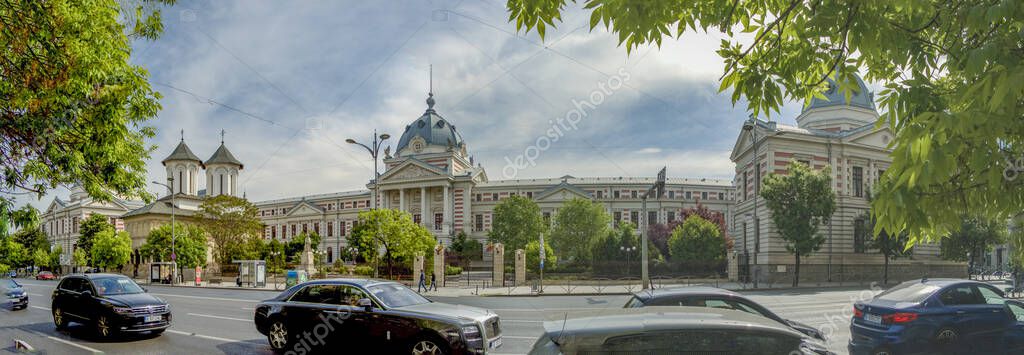 Bucarest, Rumania. Hospital Coltea, construido entre 1867-1888 por el ...