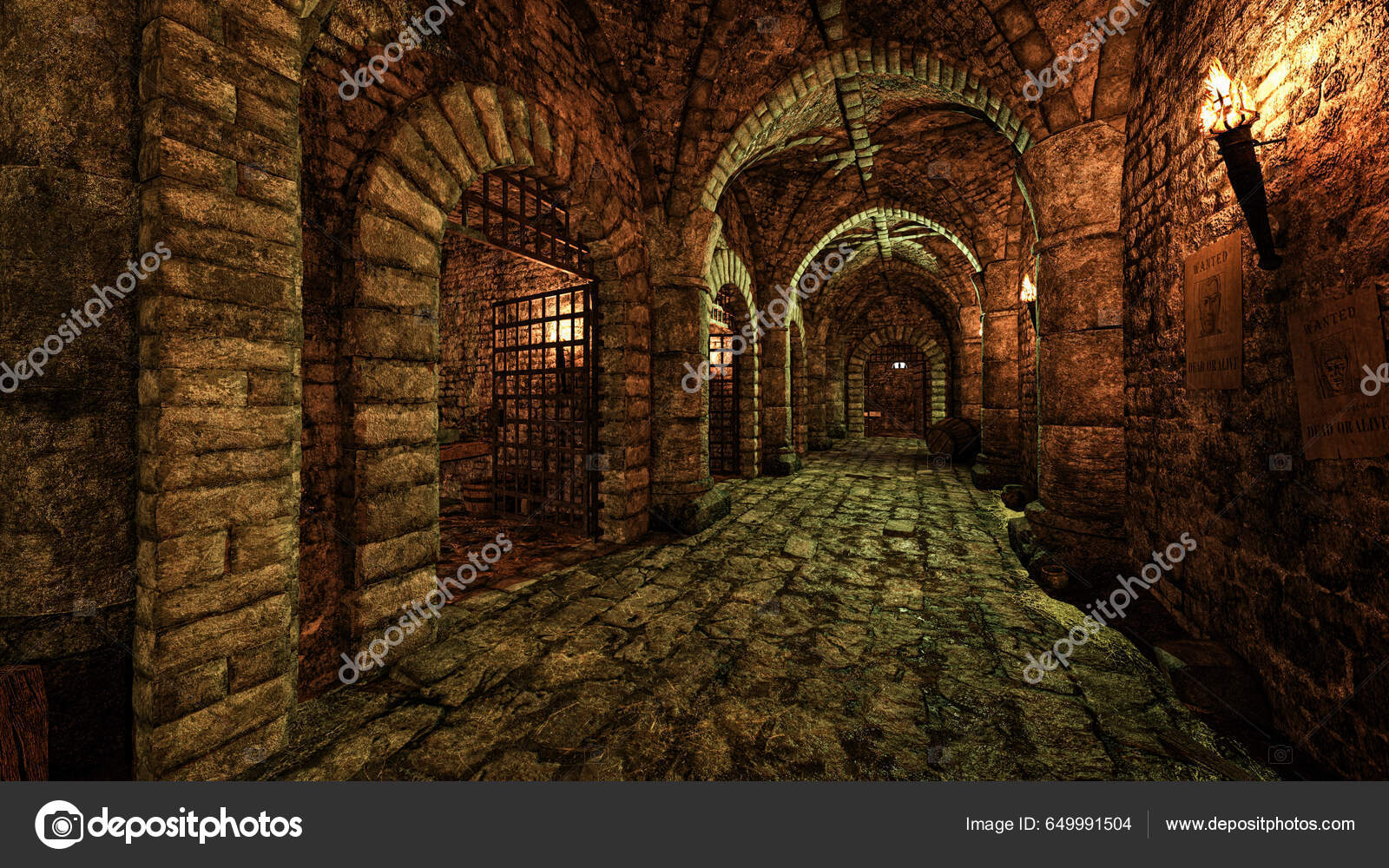 Medieval Dungeon Cell