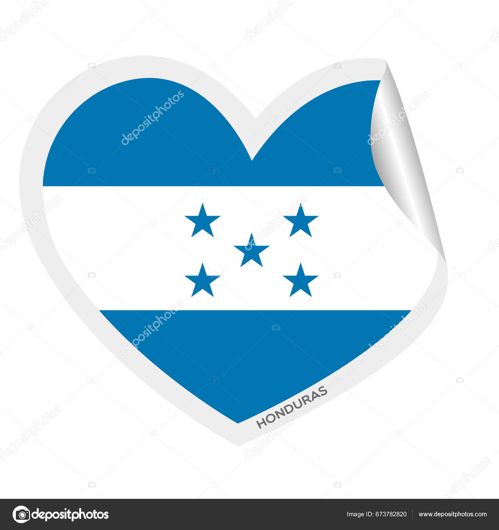 Isolated Heart Shape Flag Honduras Vector Illustration Stock Vector by ... Isolated Heart Shape Flag Honduras Vector Illustration Stock Vector by ...