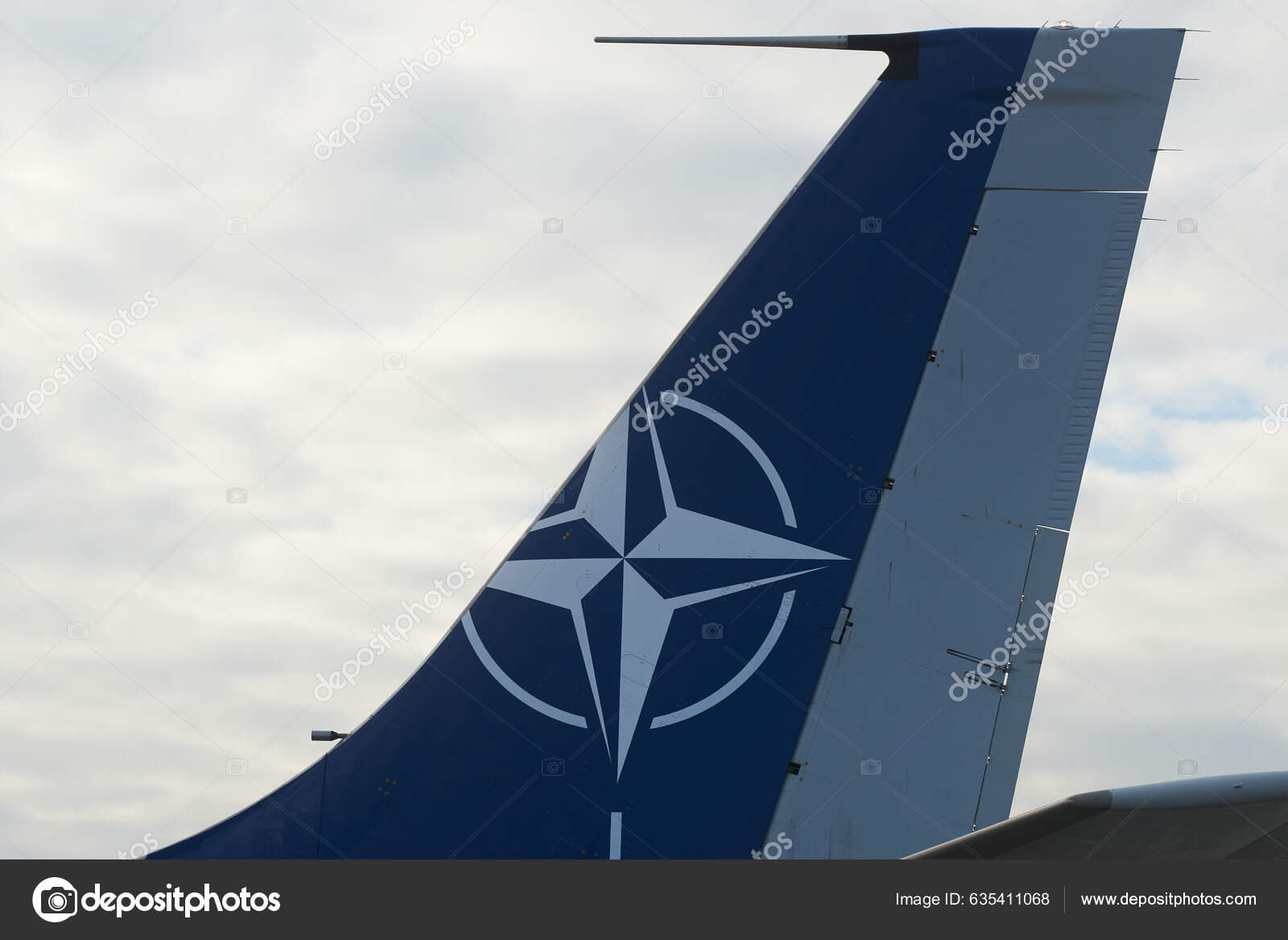 Otopeni Romania January 2023 Awacs Airborne Warning Control System ...
