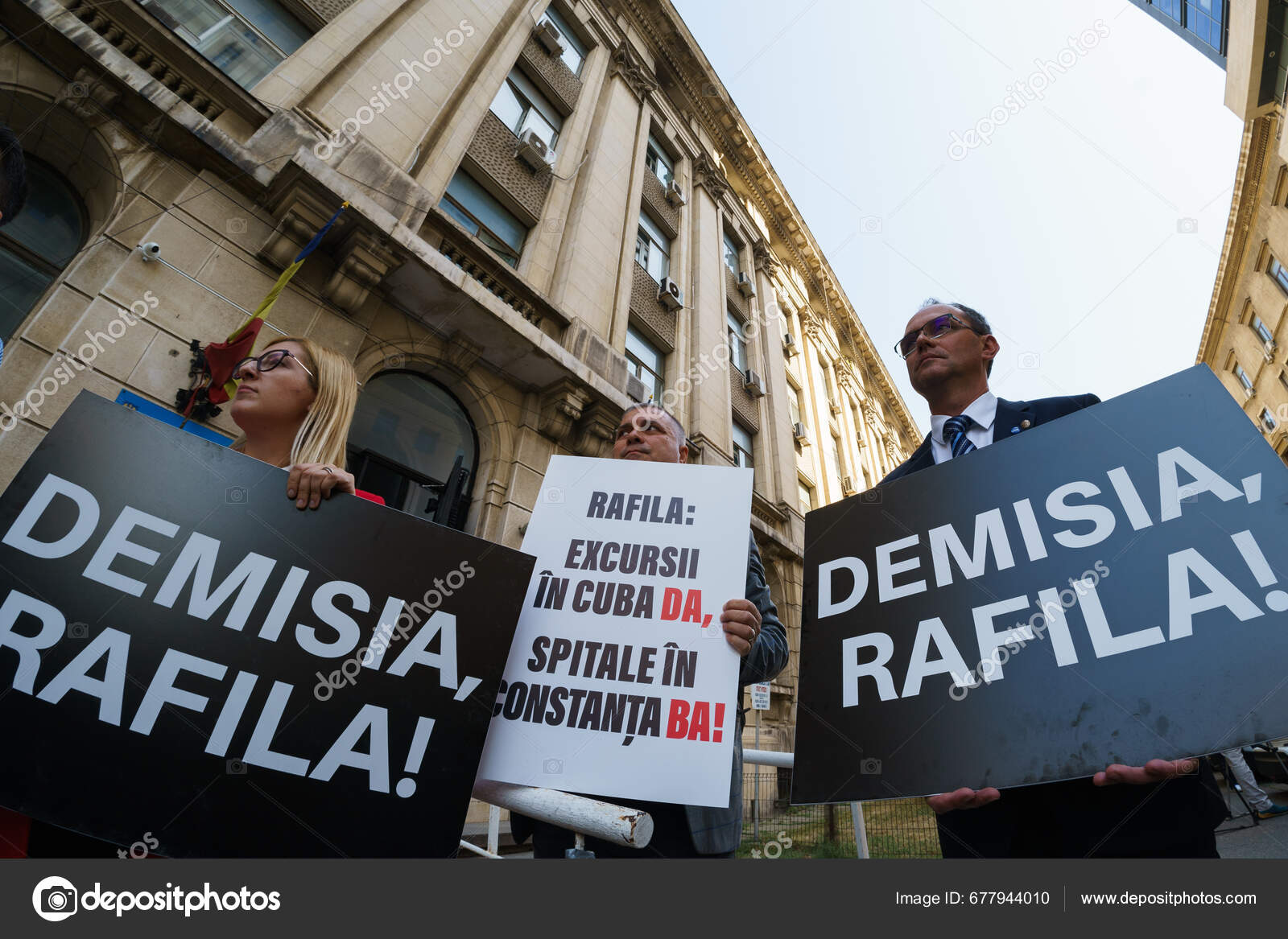 Bucharest Romania 12Th Sep 2023 Group Romania Union Usr ...