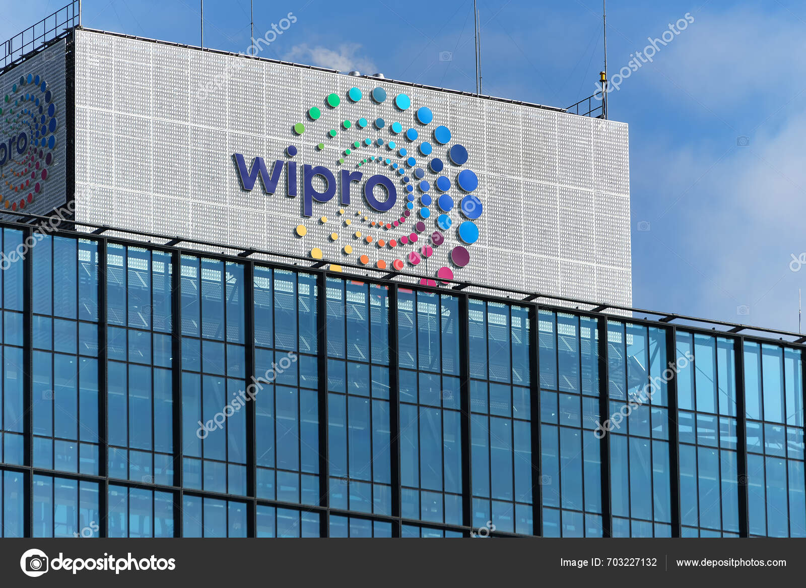 Bucharest Romania February 2024 Indian Multinational Wipro Technologies ...