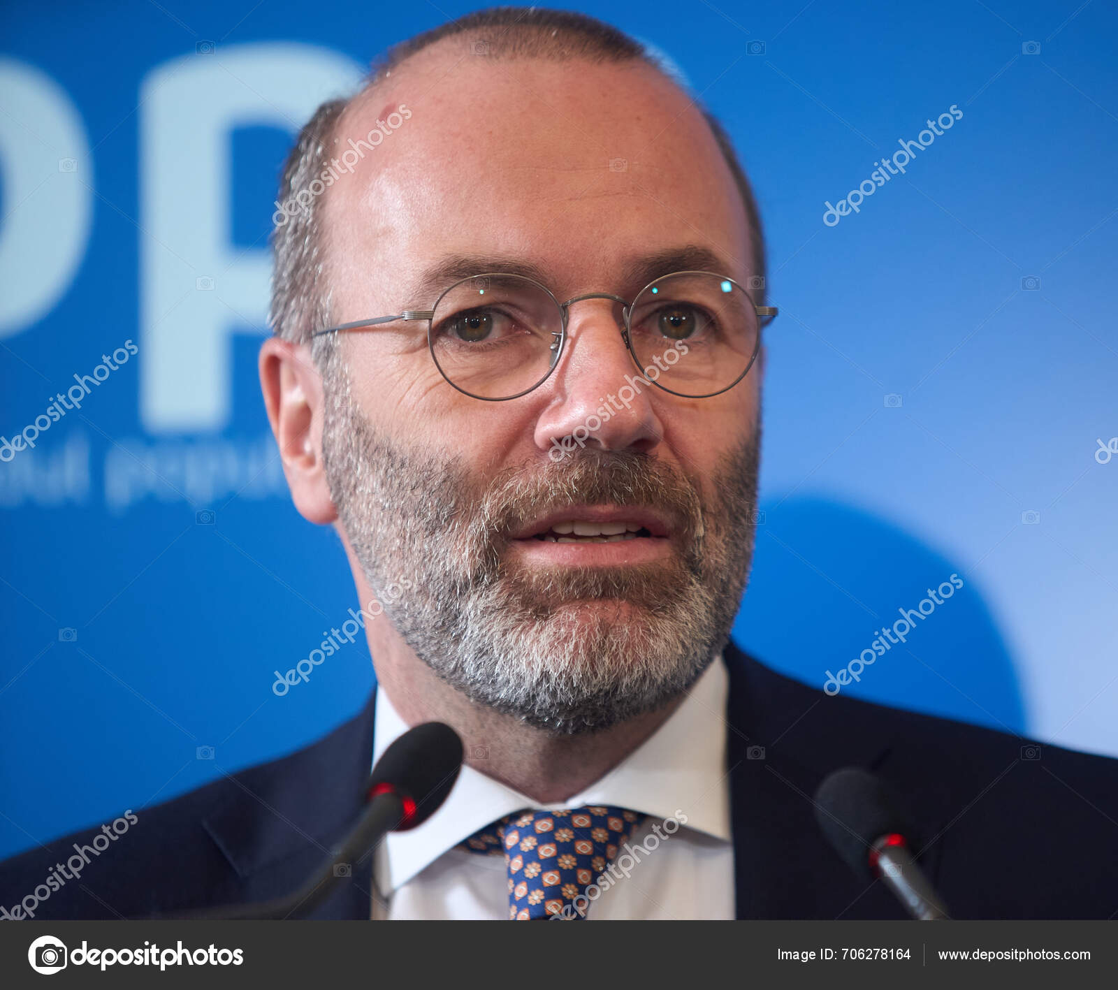 Bucharest Romania 5Th Mar 2024 Manfred Weber European People's Party ...