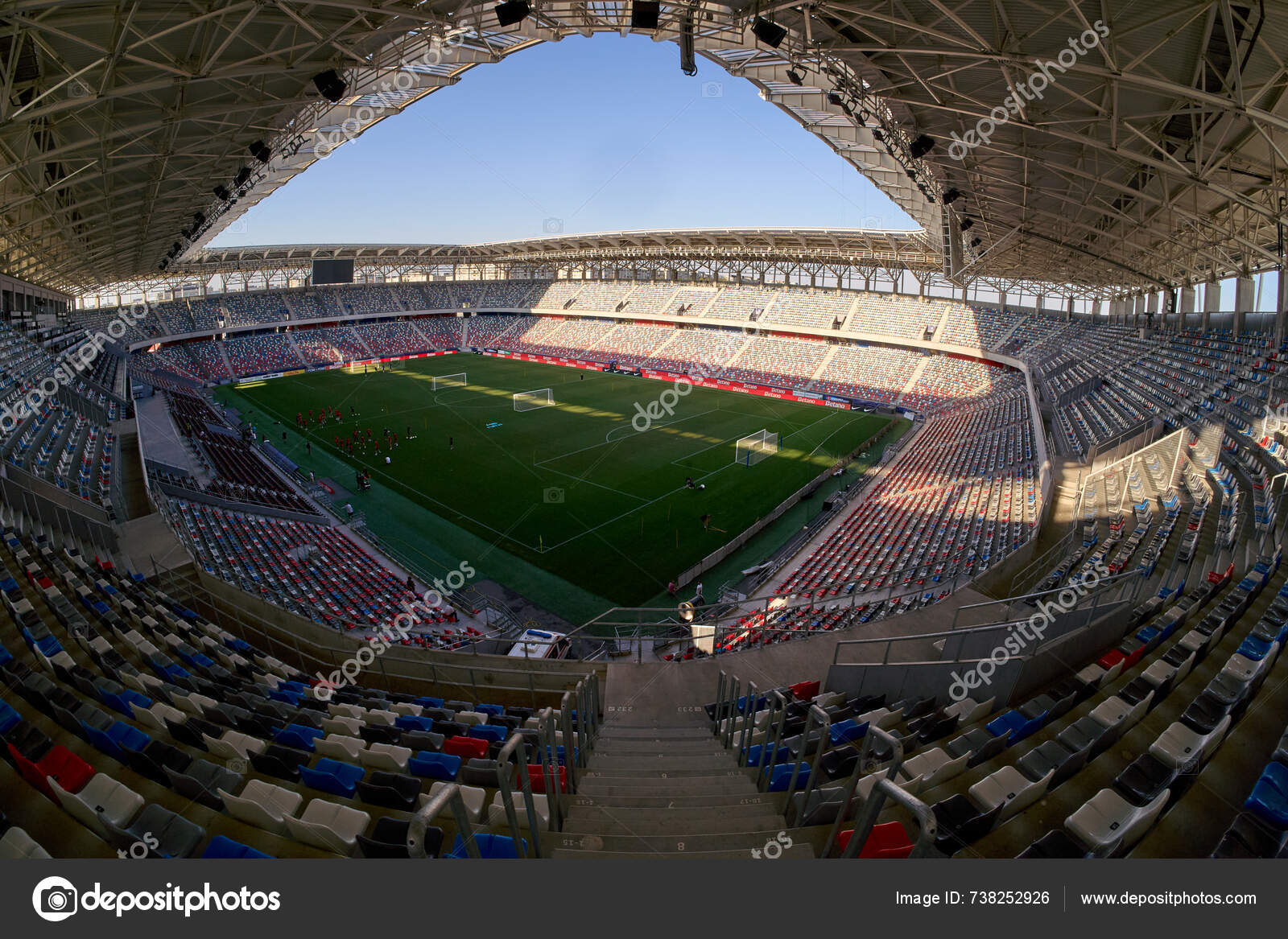 Bucharest Romania 12Th Aug 2024 Sparta Praha Football Team Training ...