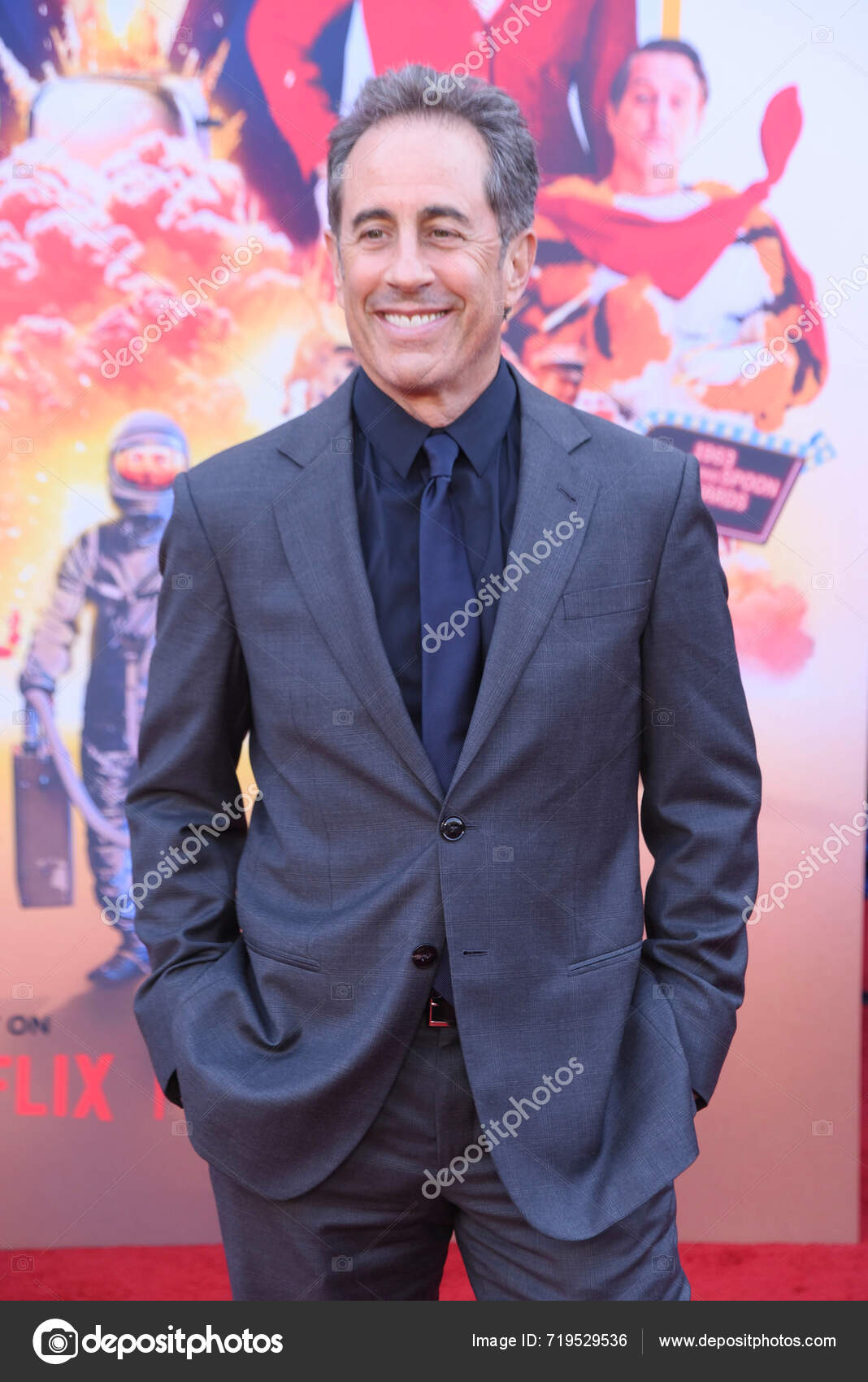 Hollywood Usa Abril 2024 Jerry Seinfeld Asiste Estreno Unfrosted ...