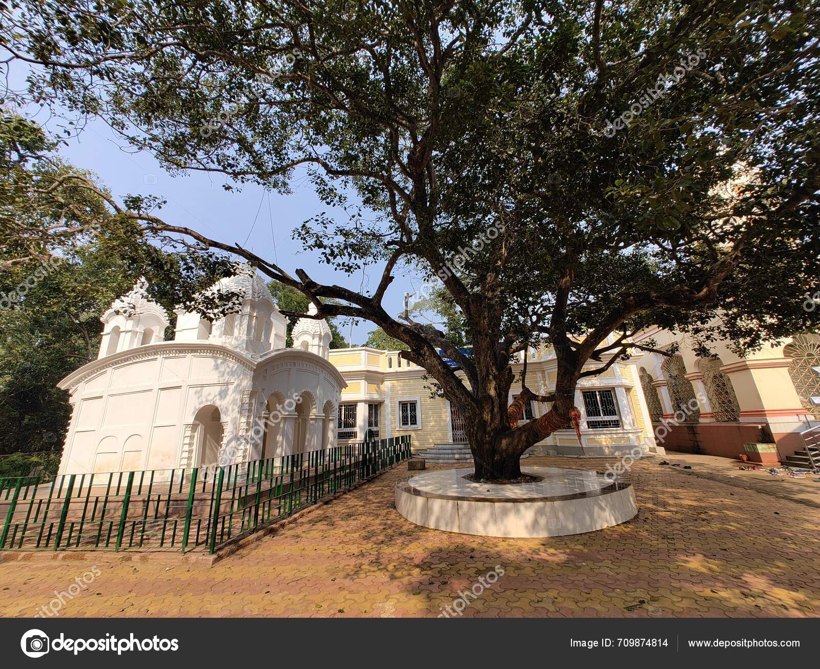 Scene Jhargram Which Town Indian State West Bengal Known Its — Stock ...