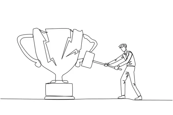 Comic cartoon trophy Vector Images | Depositphotos