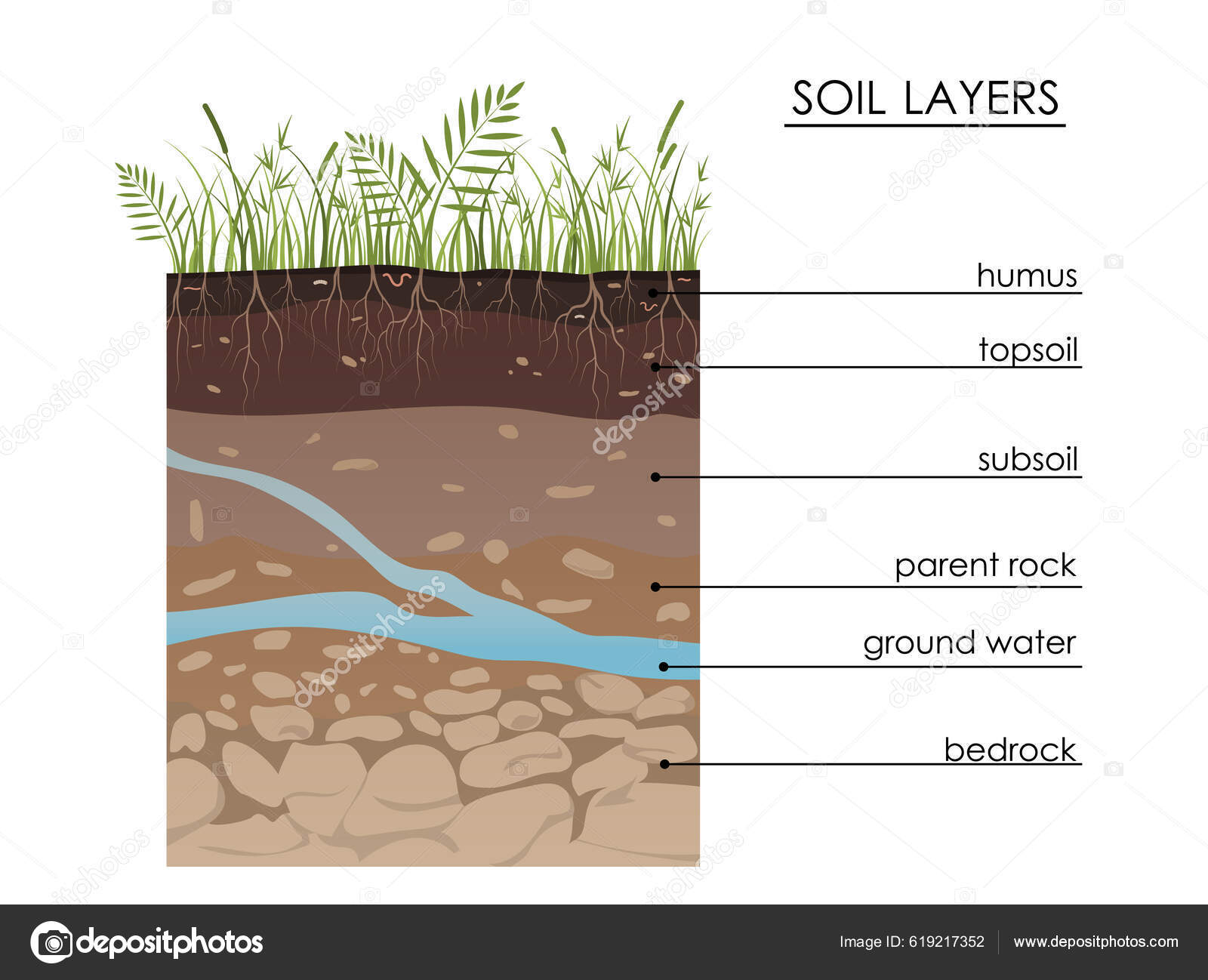Humus Soil Clipart