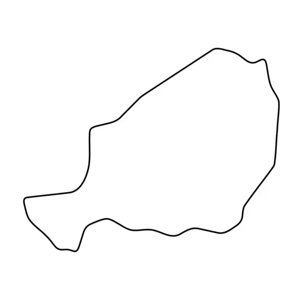North Korea Country Simplified Map Black Broken Outline Contour White ... North Korea Country Simplified Map Black Broken Outline Contour White ...