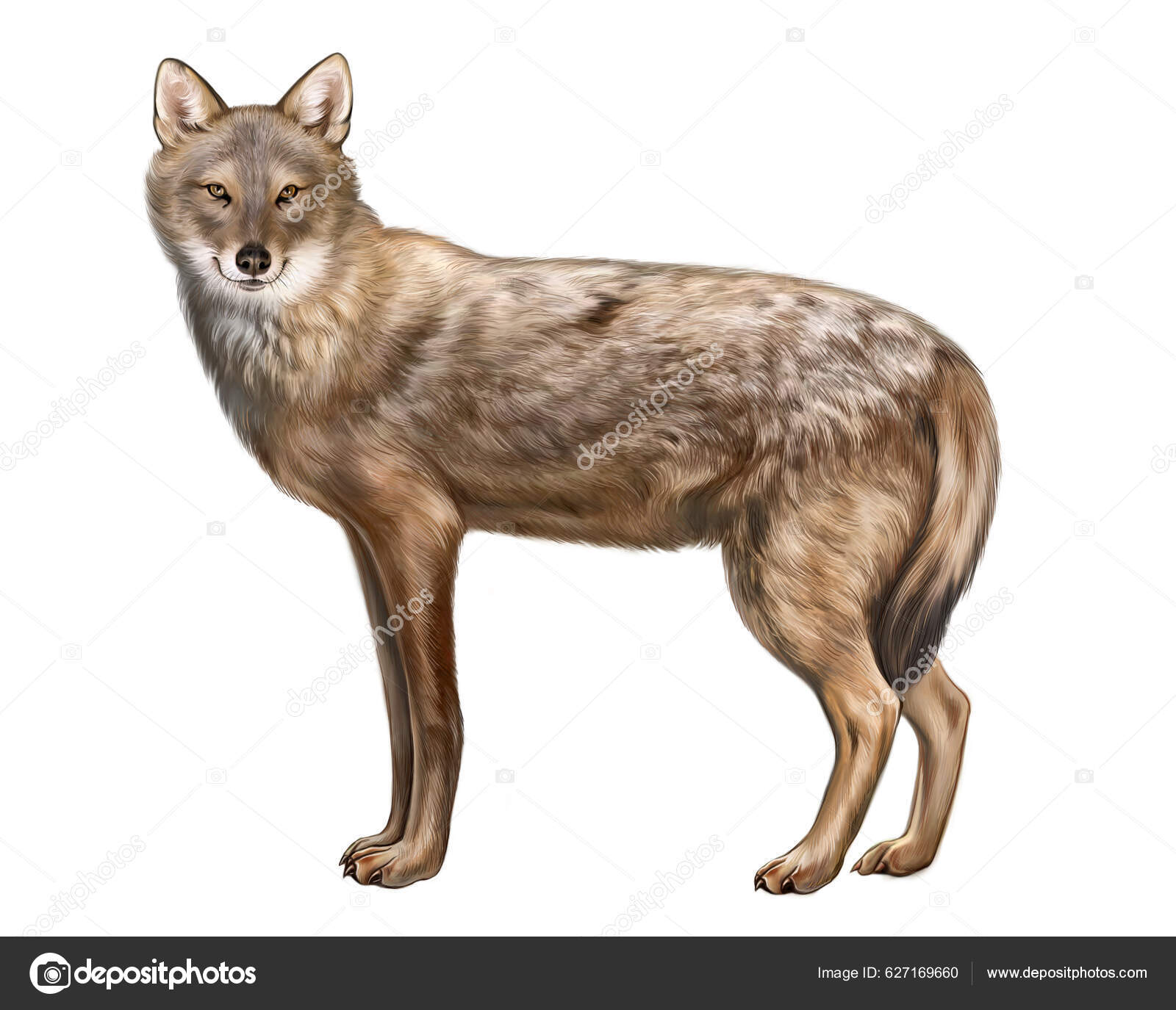 How To Draw A Jackal