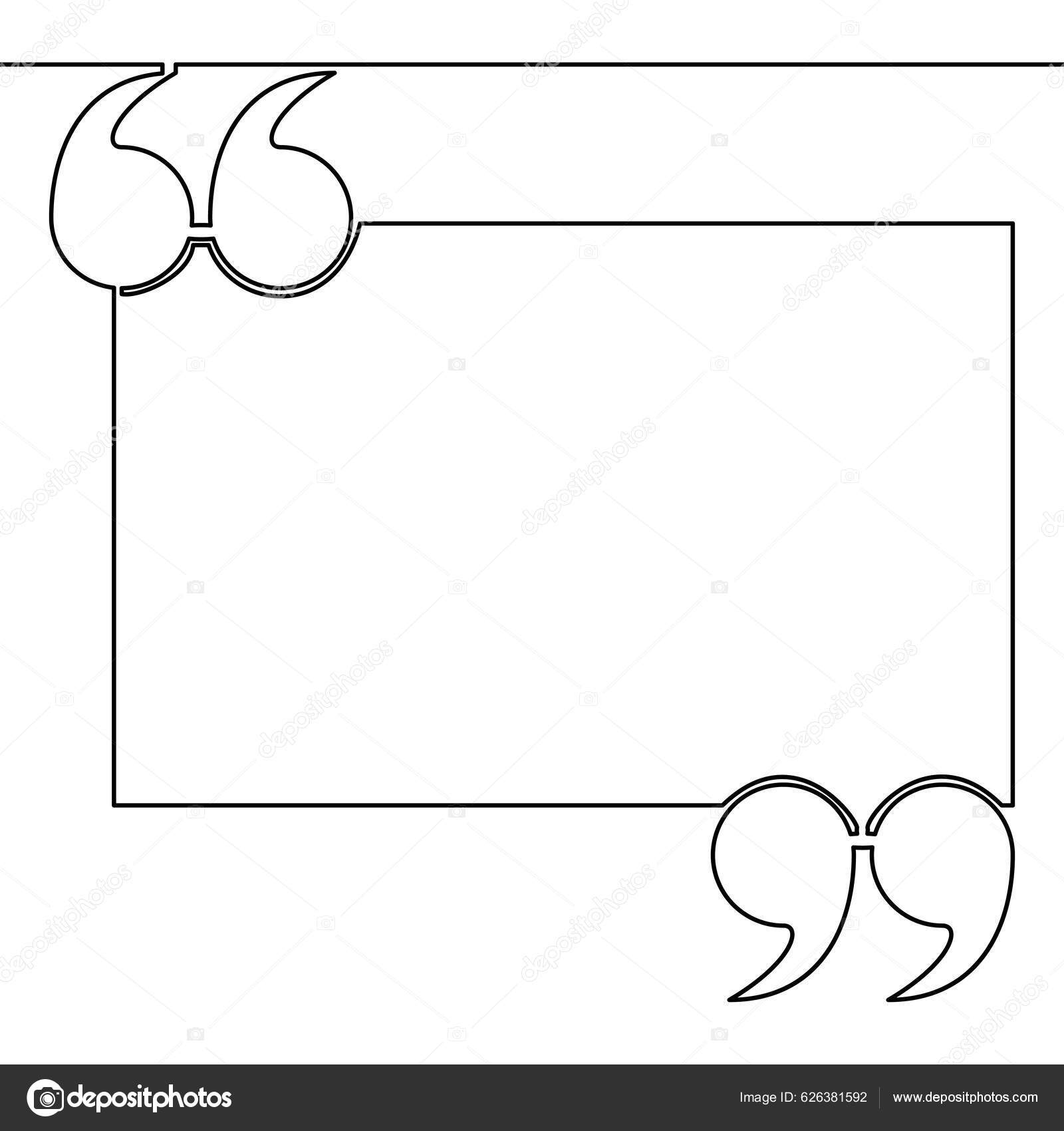 Single Quotation Mark Clip Art