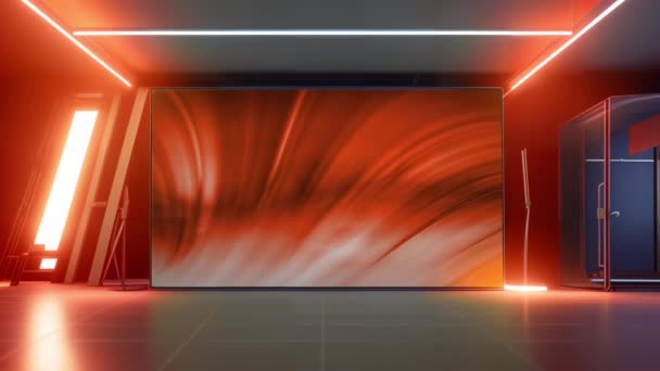 Virtual Talk Show Background