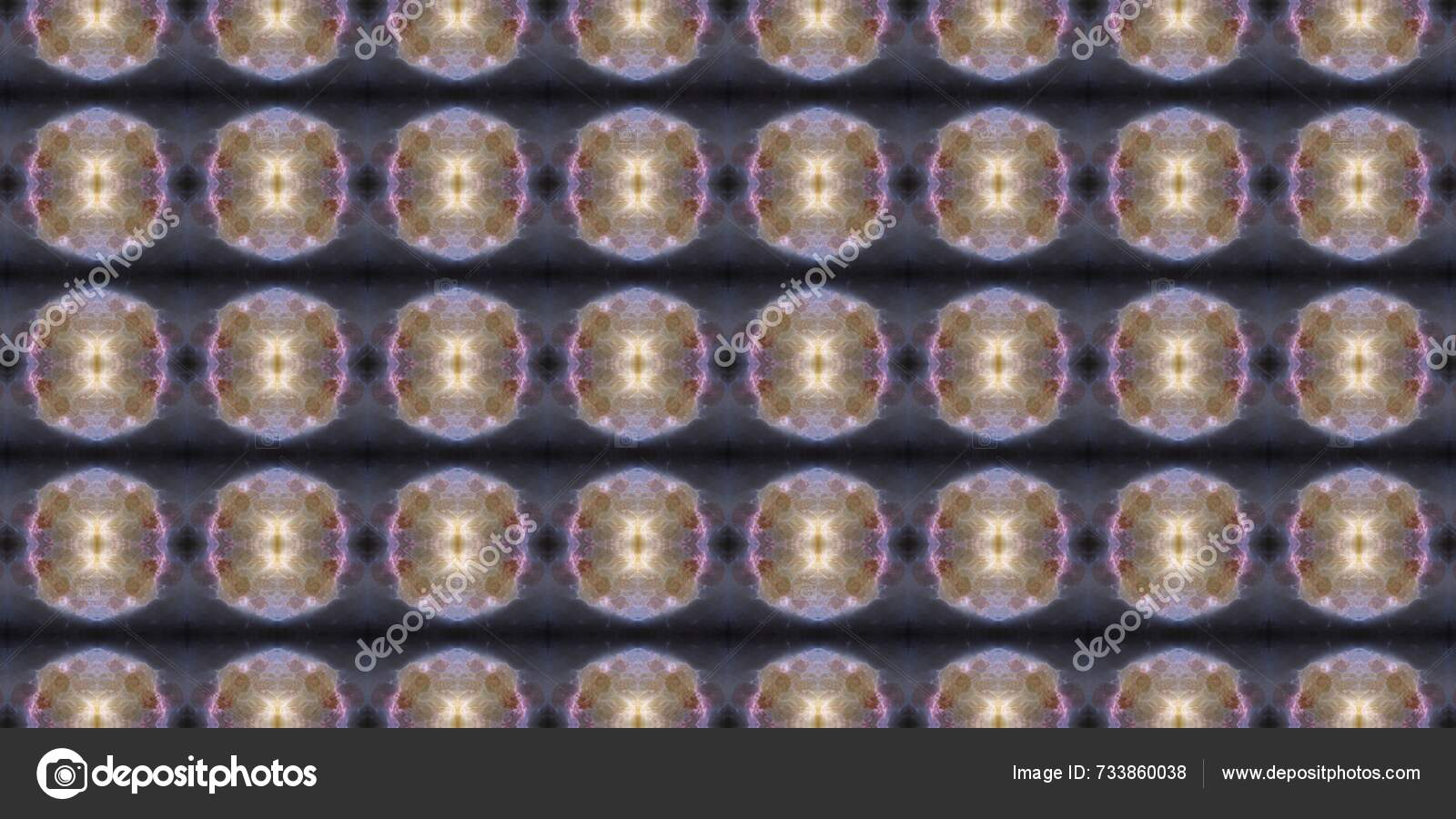 Seamless Pattern Geometric Shapes Llustration — Stock Photo ...